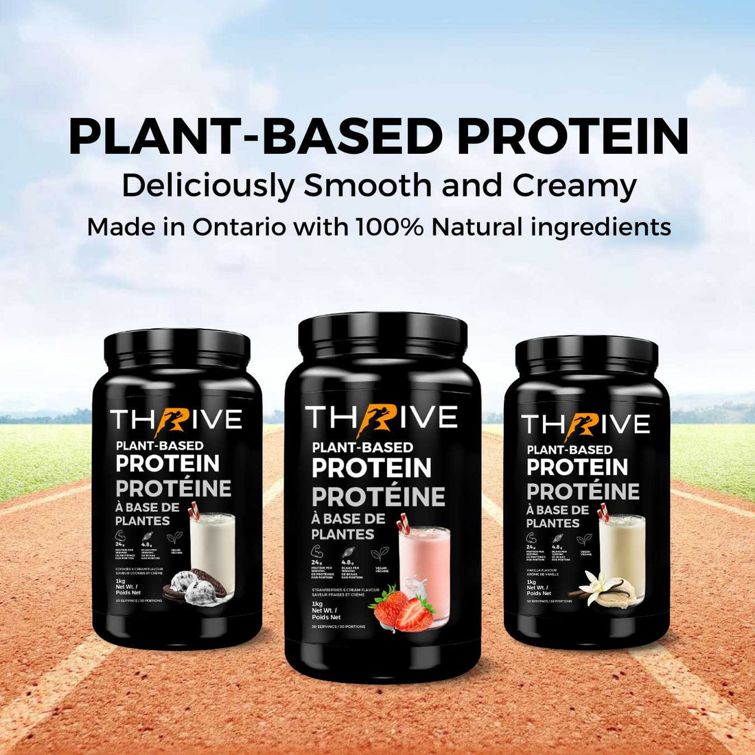 Thrive Protein | Canadian Made Fitness Supplements