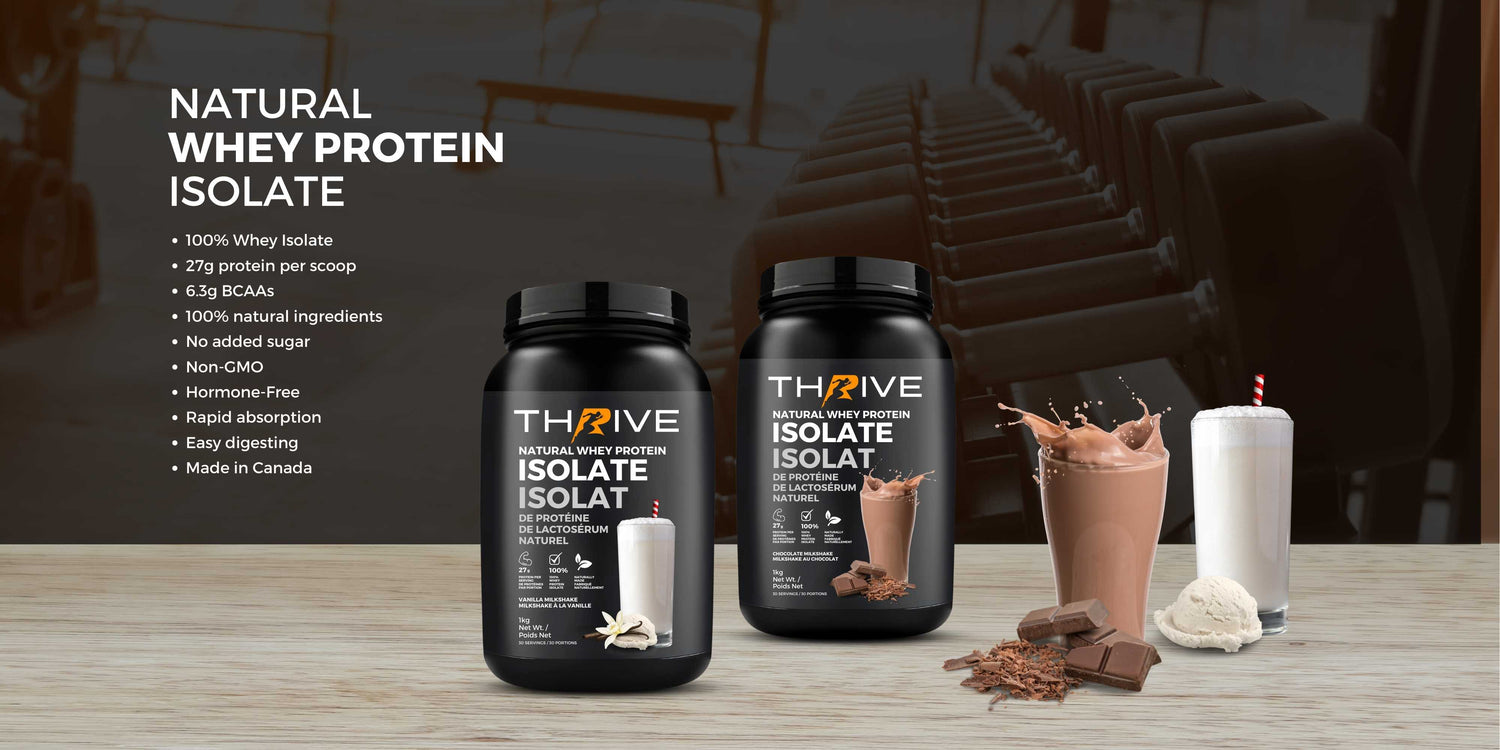 Thrive Protein | Canadian Made Fitness Supplements