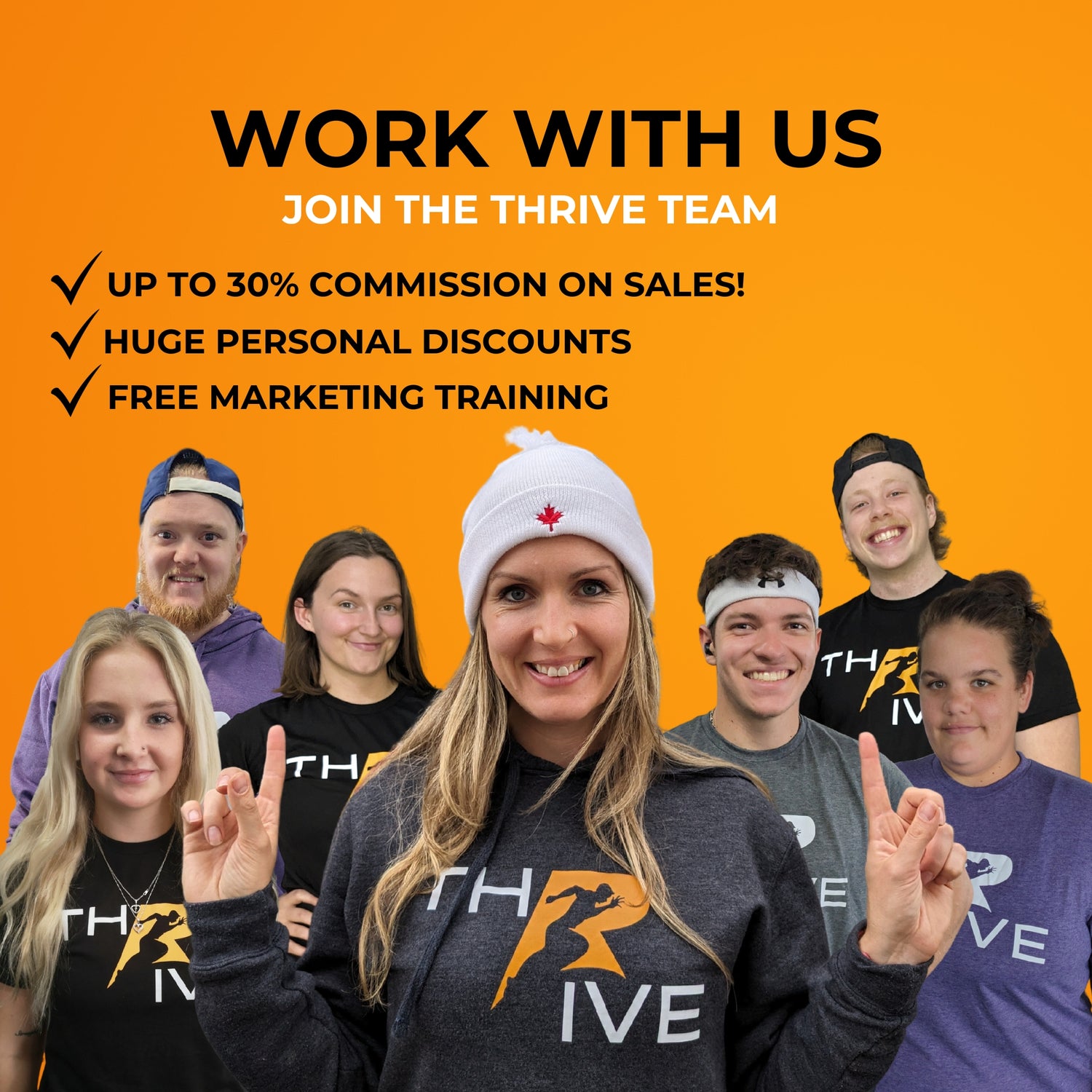 Thrive Protein | Canadian Made Fitness Supplements