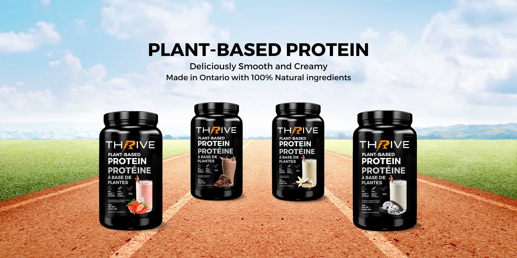 Thrive Protein | Canadian Made Fitness Supplements