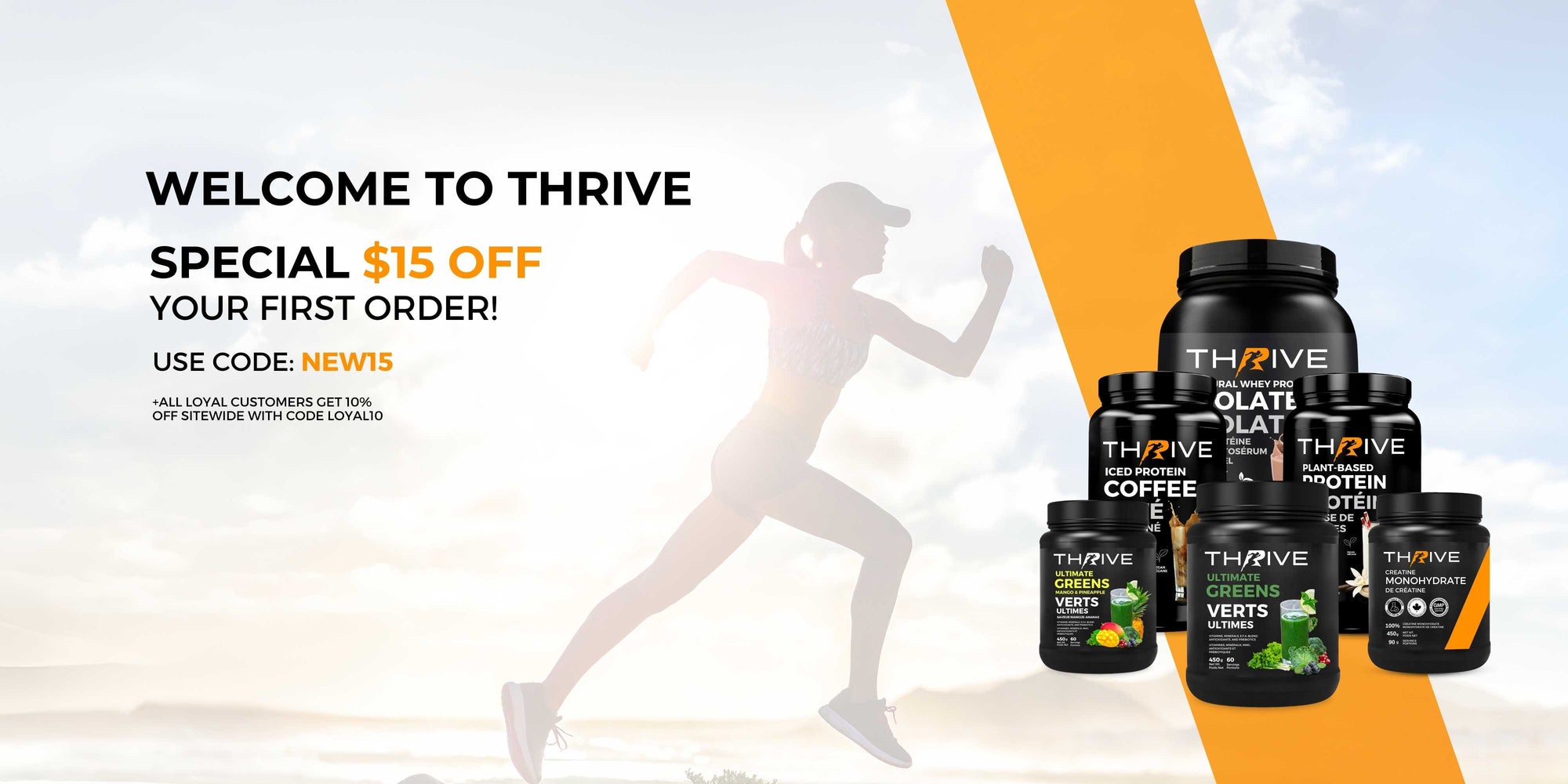 Thrive Protein | Canadian Made Fitness Supplements